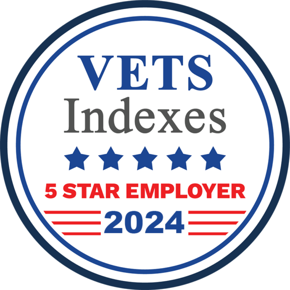 Zeiders Honored as a 2024 VETS Indexes 5 Star Employer | Zeiders ...